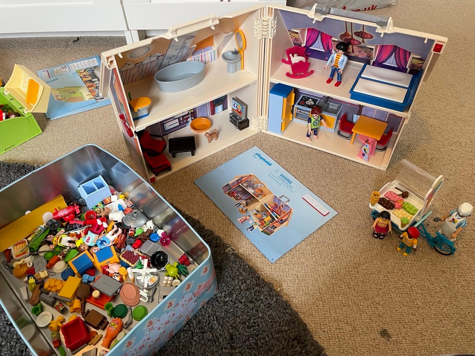 Playmobil House and ice cream bike in SW20 London Borough of Merton for ...