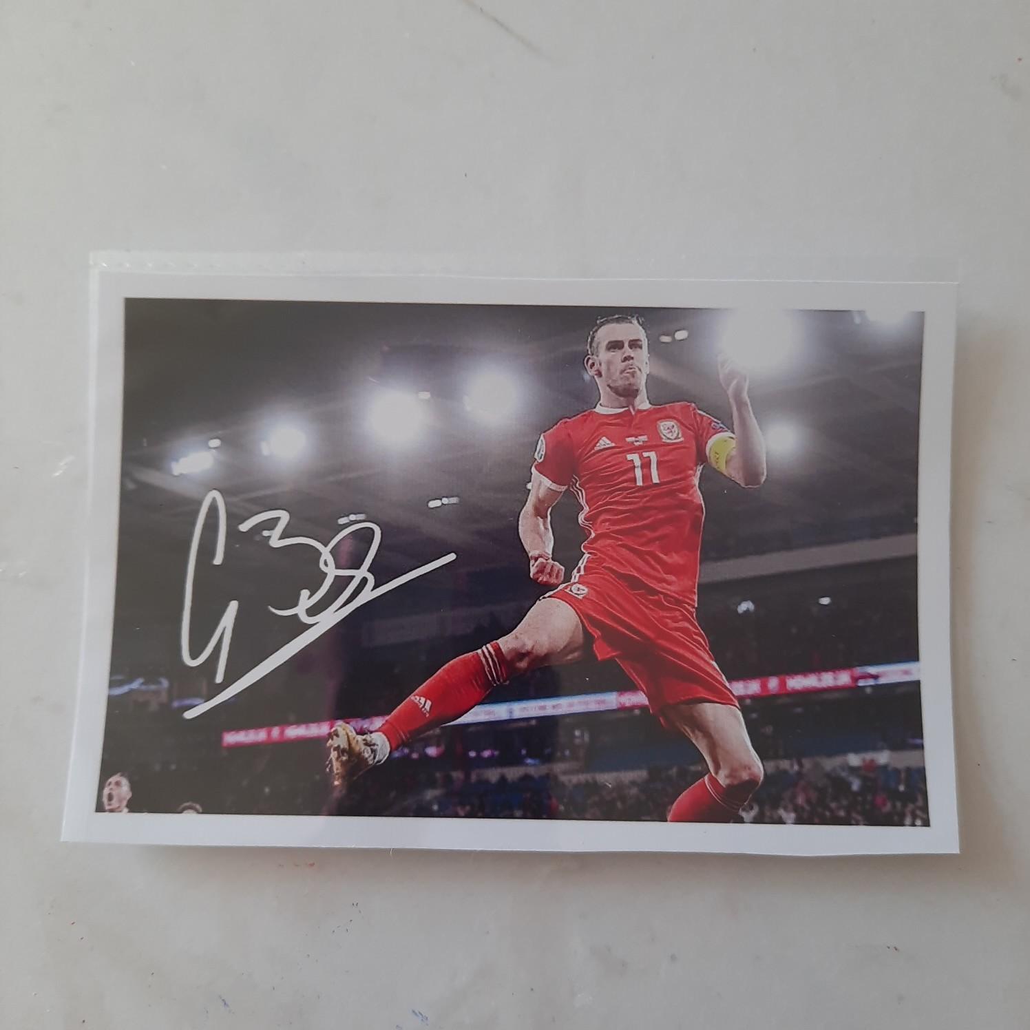print copy of signed Gareth bale in NP22 Tredegar for £3.00 for sale ...