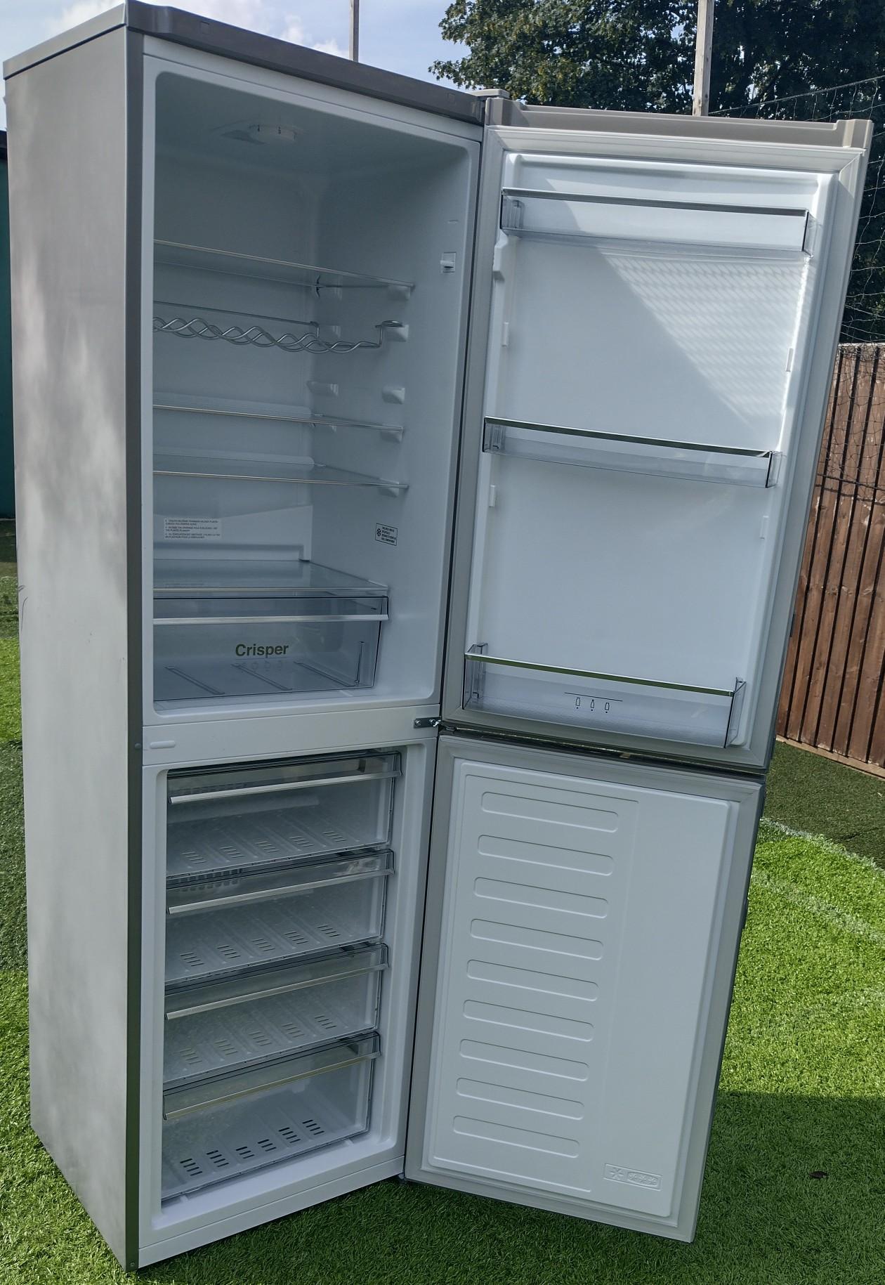 GRUNDIG fridge freezer (frost free, stainless in B70 Bromwich for £189. ...