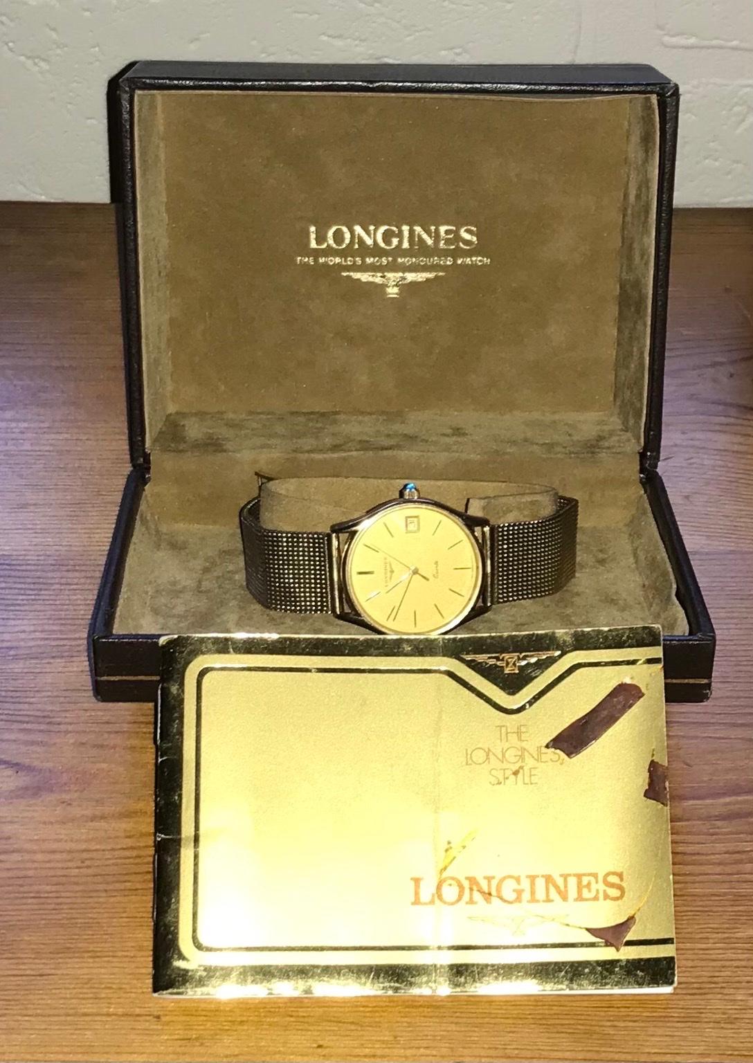 Longines Solid Gold Wristwatch in Oldham für 1.575,00 £ zum Verkauf ...