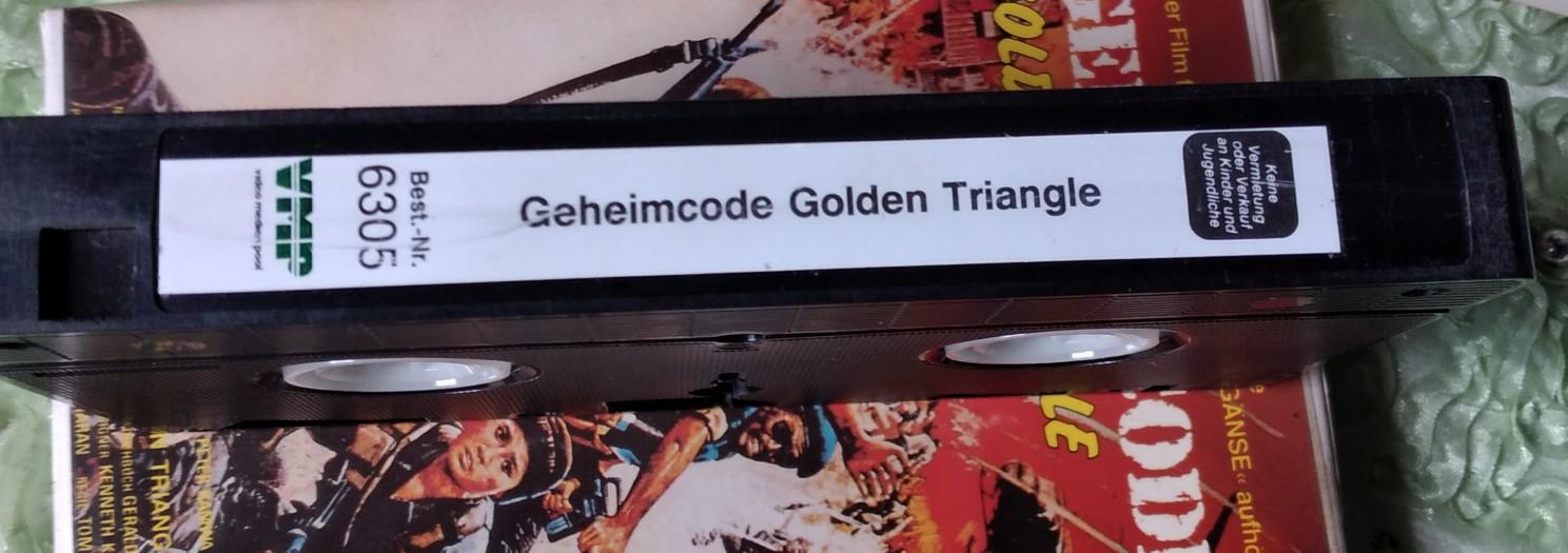 ERSTAU/Gr Box/GEHEIMCODE GOLDEN TRIANGLE/VHS in Patzen für 12,00 € zum Verkauf | Shpock DE