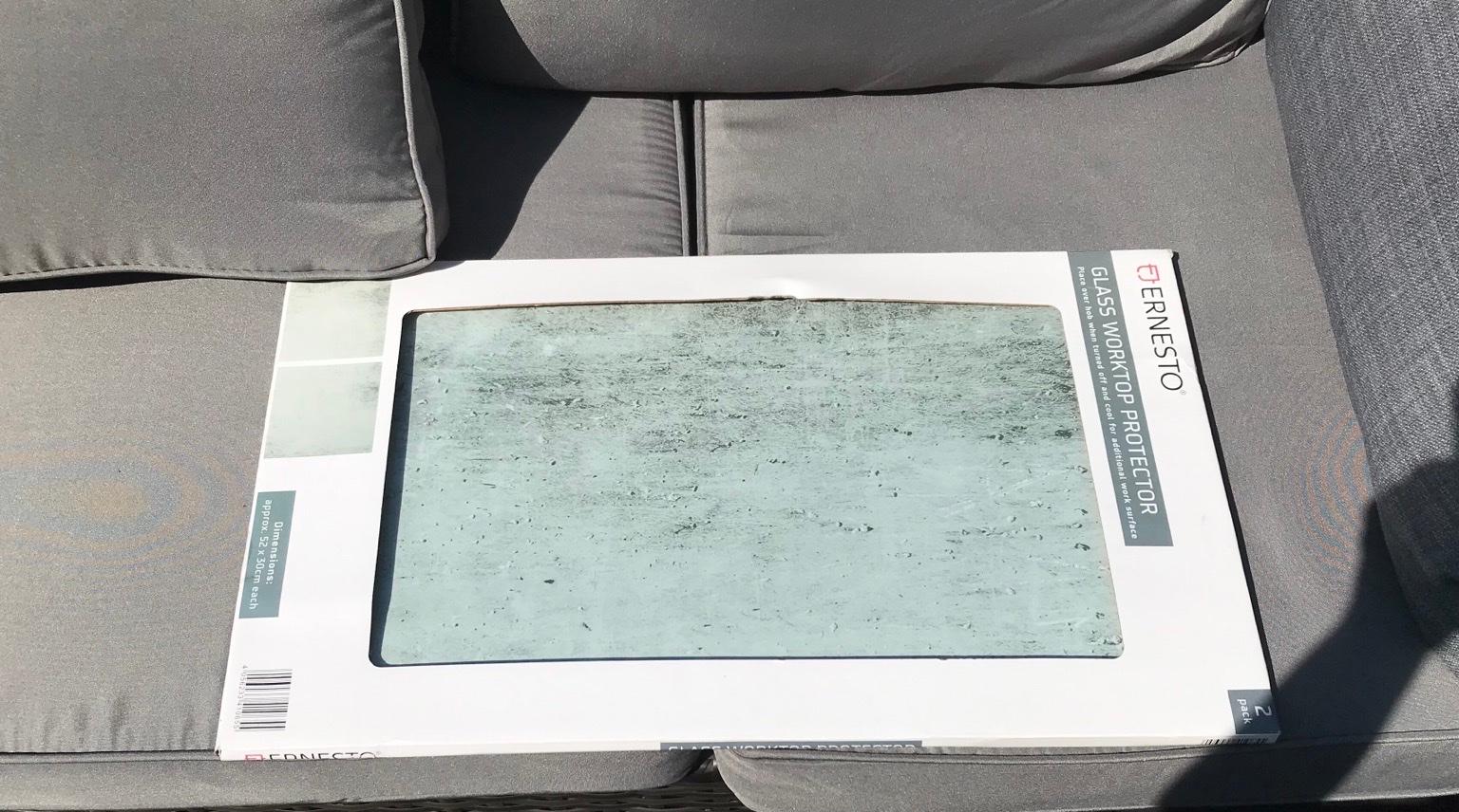 Grey marble effect worktop savers pair New in DA16 Bexley for £4.00 for ...