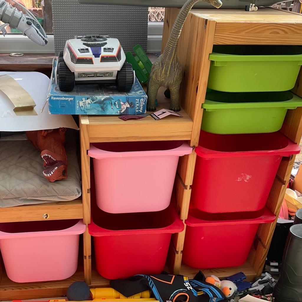 IKEA trofast wooden stepped storage unit in RG21 Basingstoke for £40.00 ...