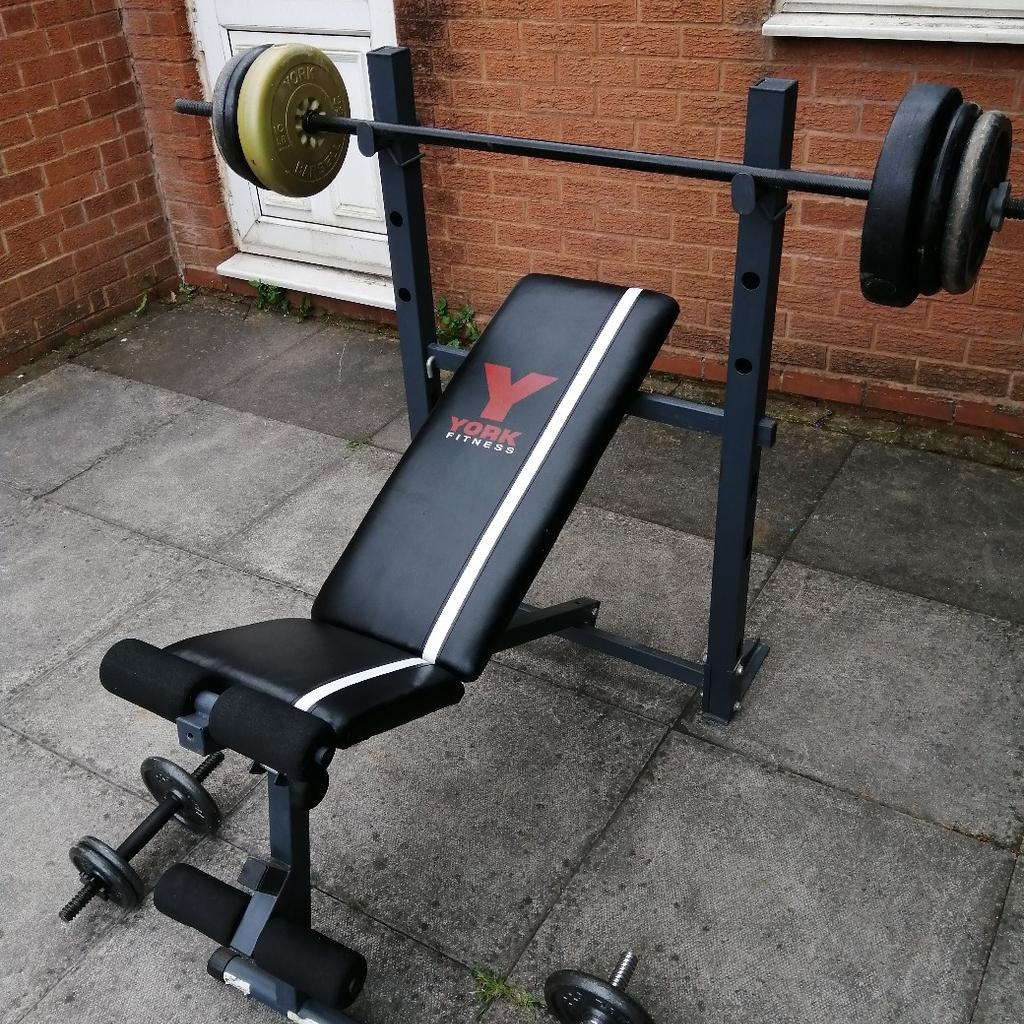 50kg Weights Set & Weight Training Bench in B67 Sandwell for £95.00 for ...
