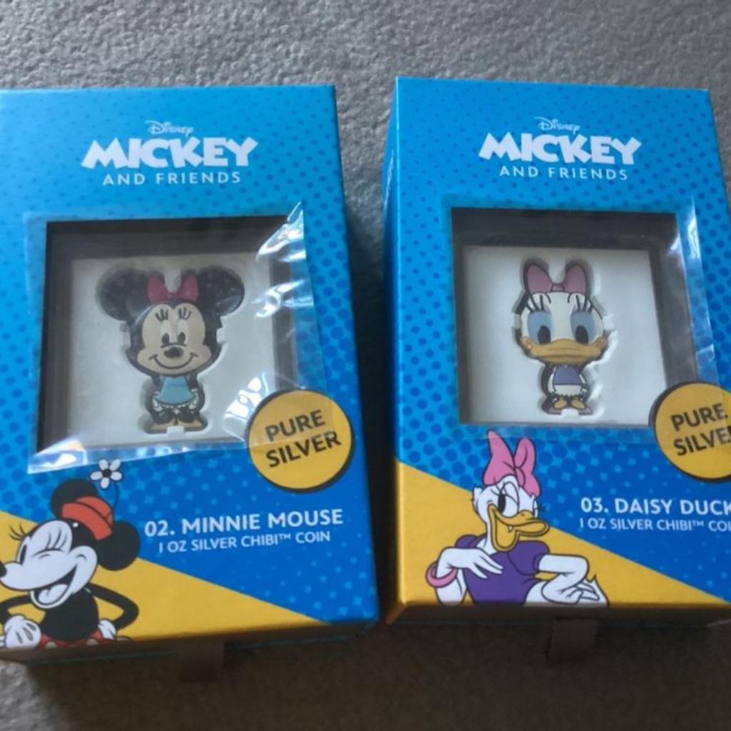 1 Oz Silber PP Münze MINNIE MOUSE + DAISY DUC in 76829 Landau in der ...