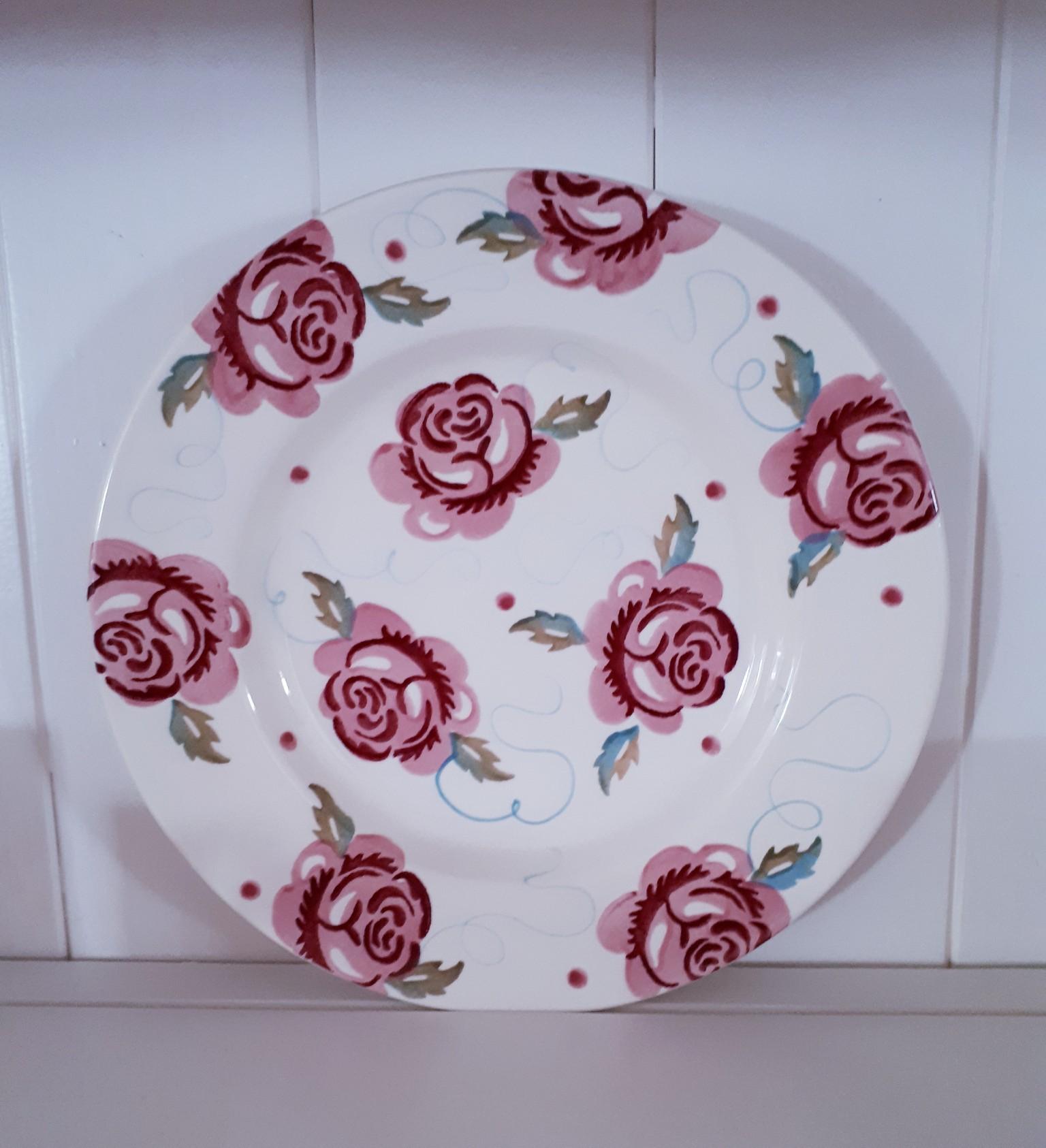 EMMA BRIDGEWATER PINK ROSES PLATE in DY1 Dudley for £10.00 for sale ...