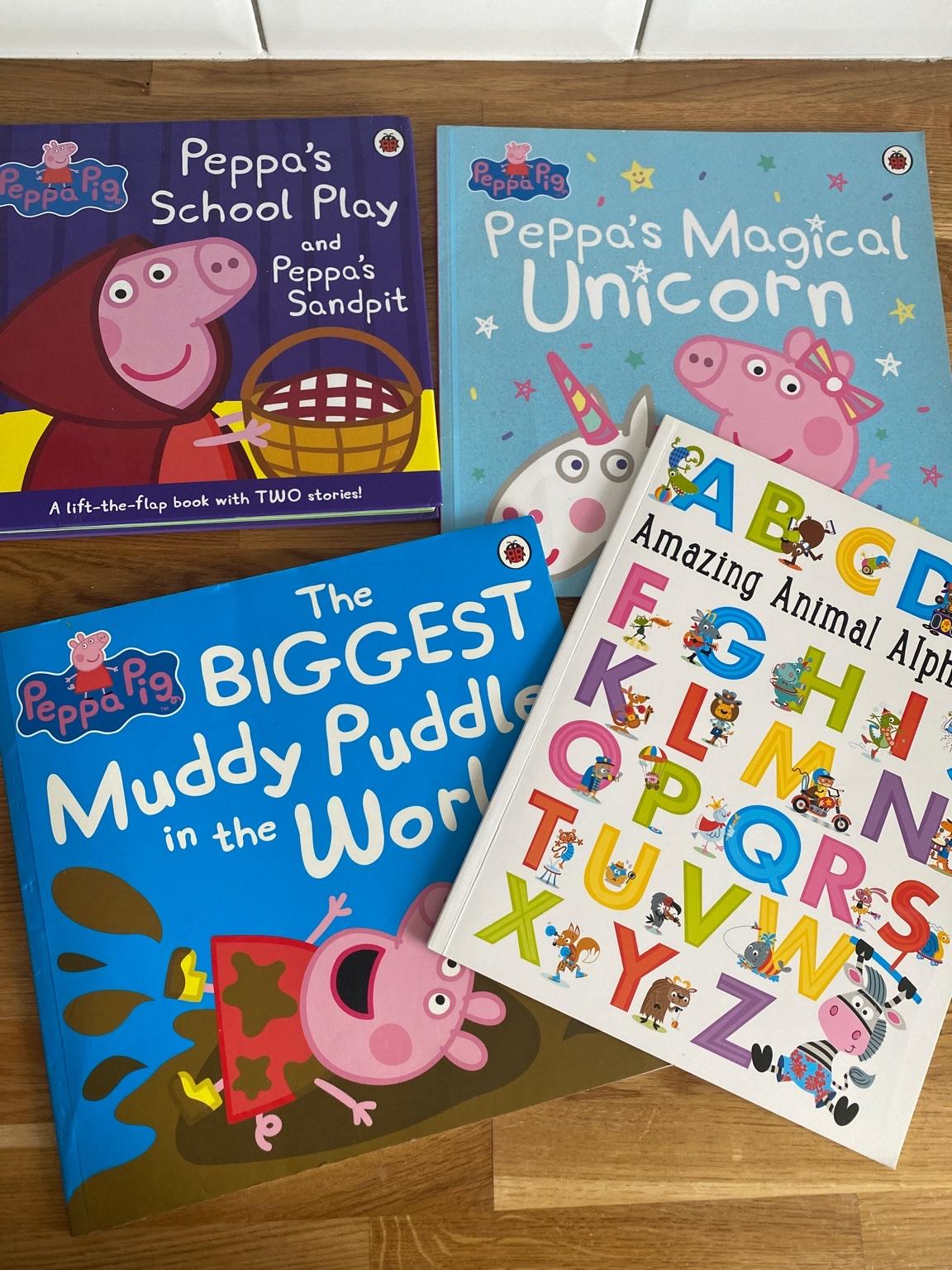 Peppa Pig Books and alphabet book in B45 Bromsgrove für £ 0,50 zum ...