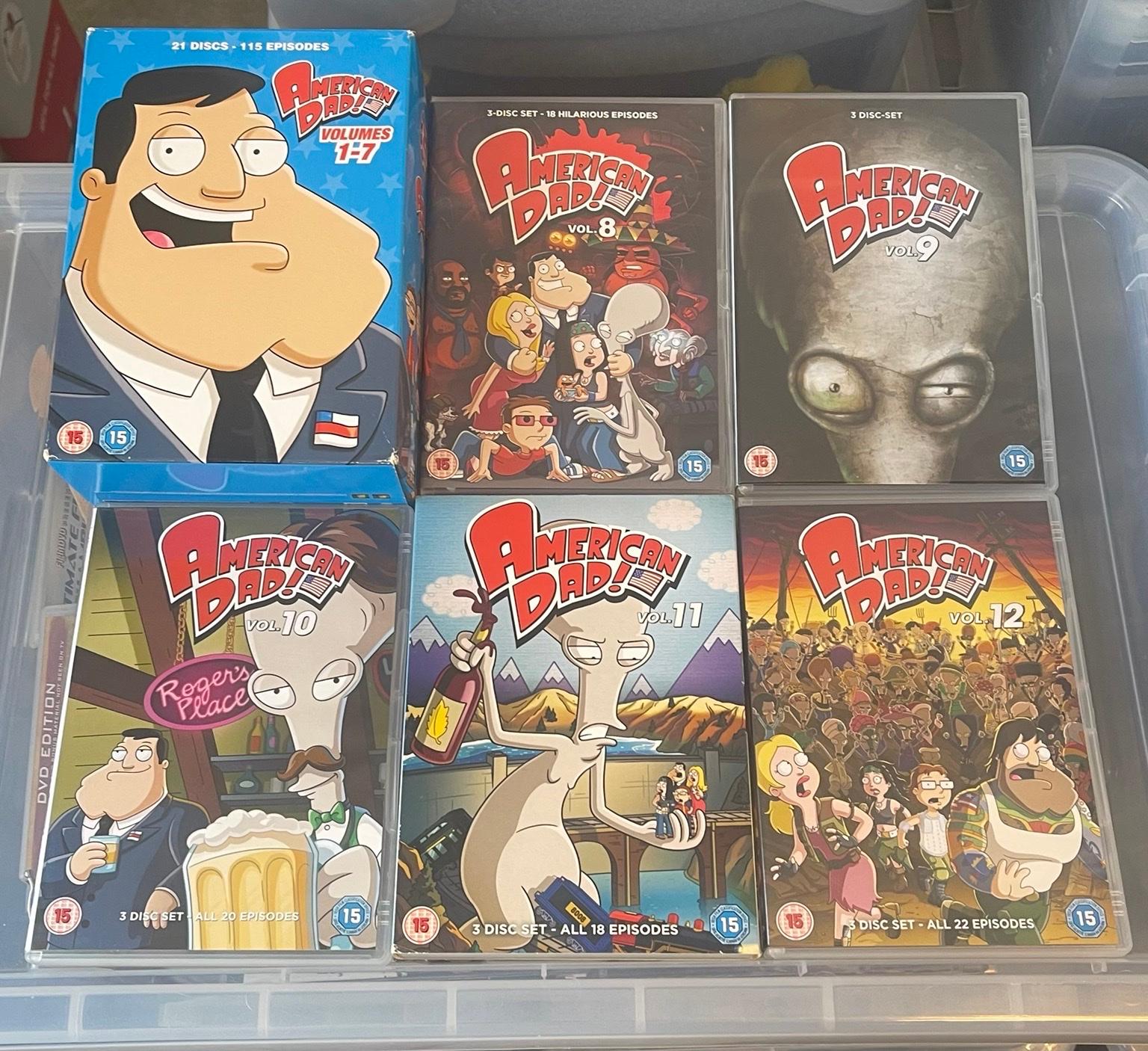 American Dad Series 1-12 Season 1-12 DVD in SS7 Point für £ 15,00 zum ...