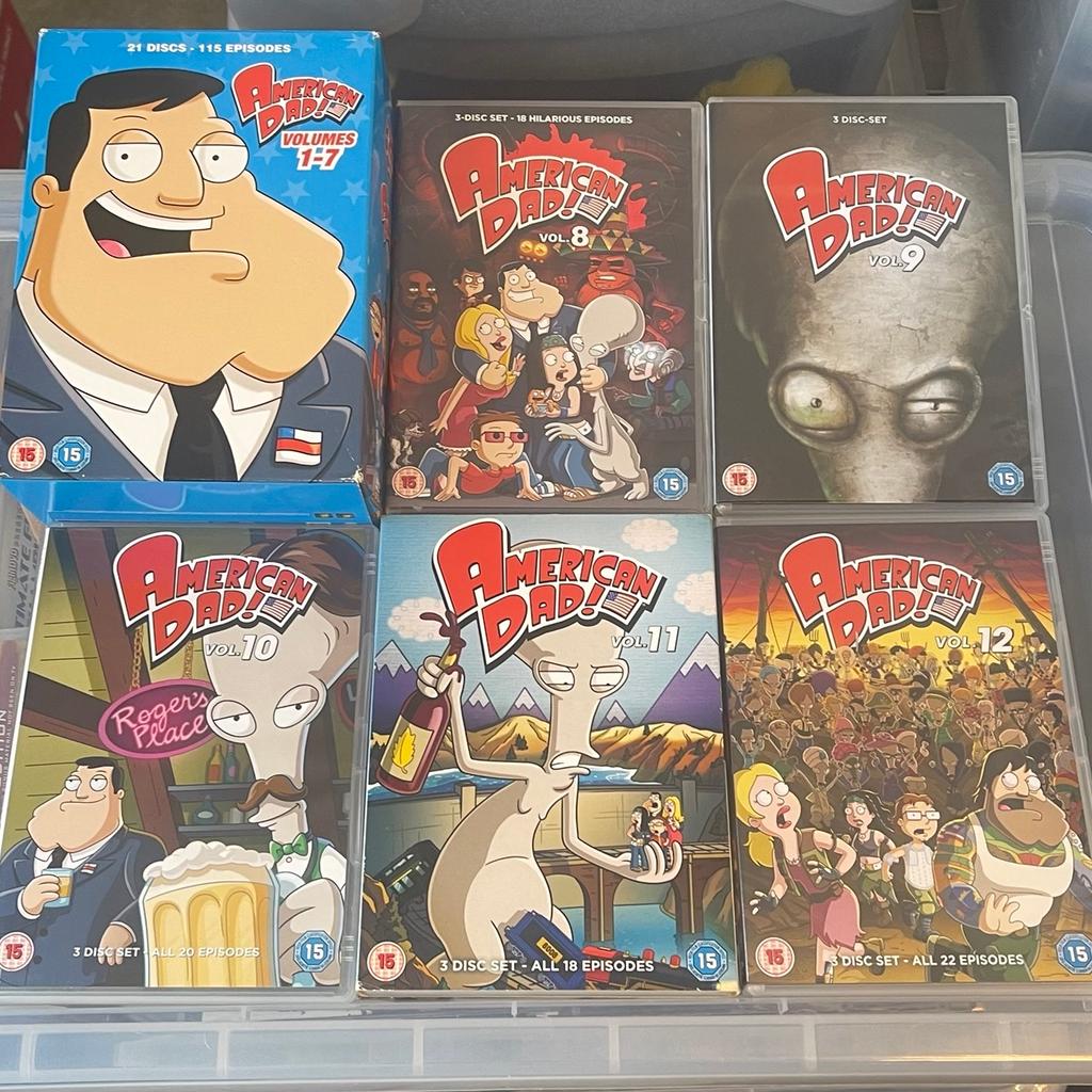 American Dad Series 1-12 Season 1-12 DVD in SS7 Point für £ 15,00 zum ...