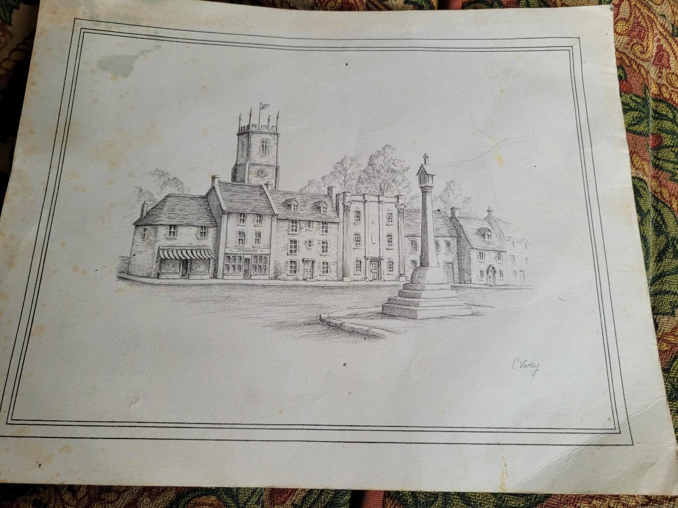 Original Pencil Drawings signed by C. Varley in B98 Redditch for £50.00 ...