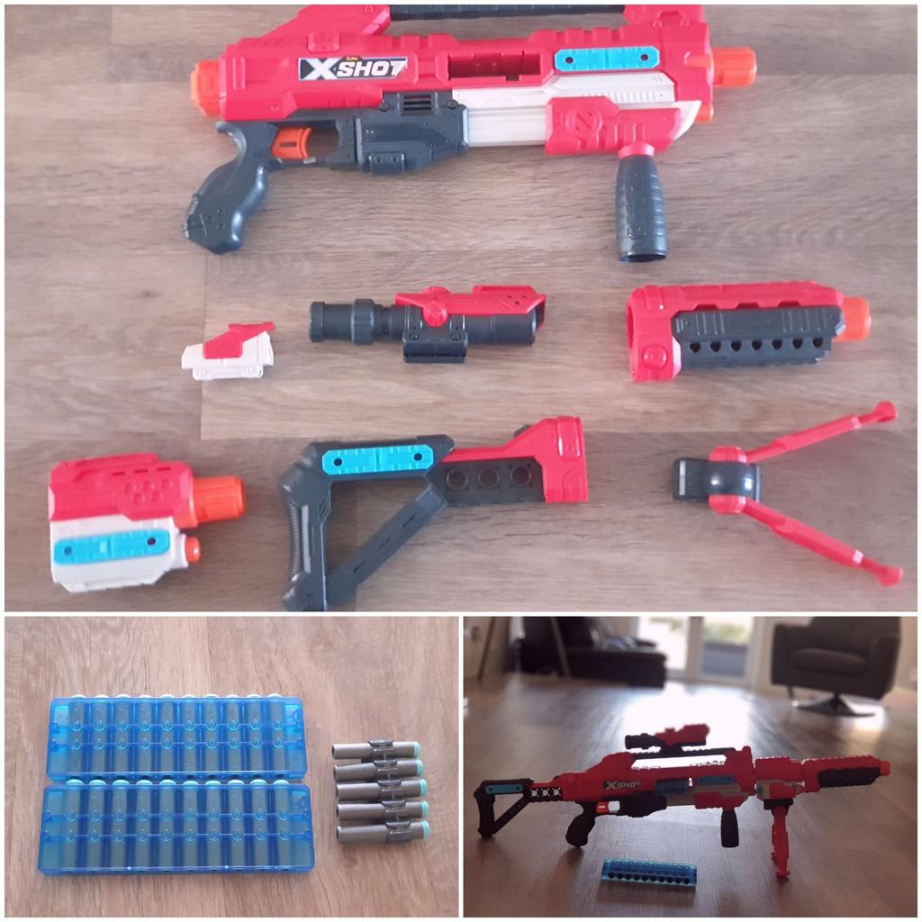 nerf gun x shot bundle in Wigan for £30.00 for sale | Shpock