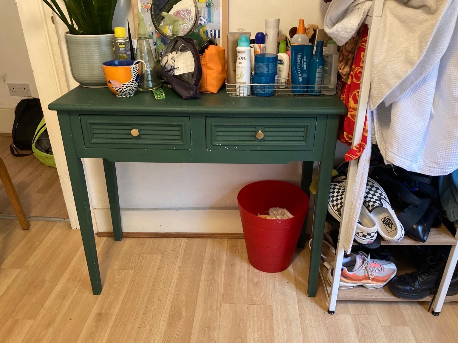 Green dressing table in SE14 Lewisham for £5.00 for sale | Shpock