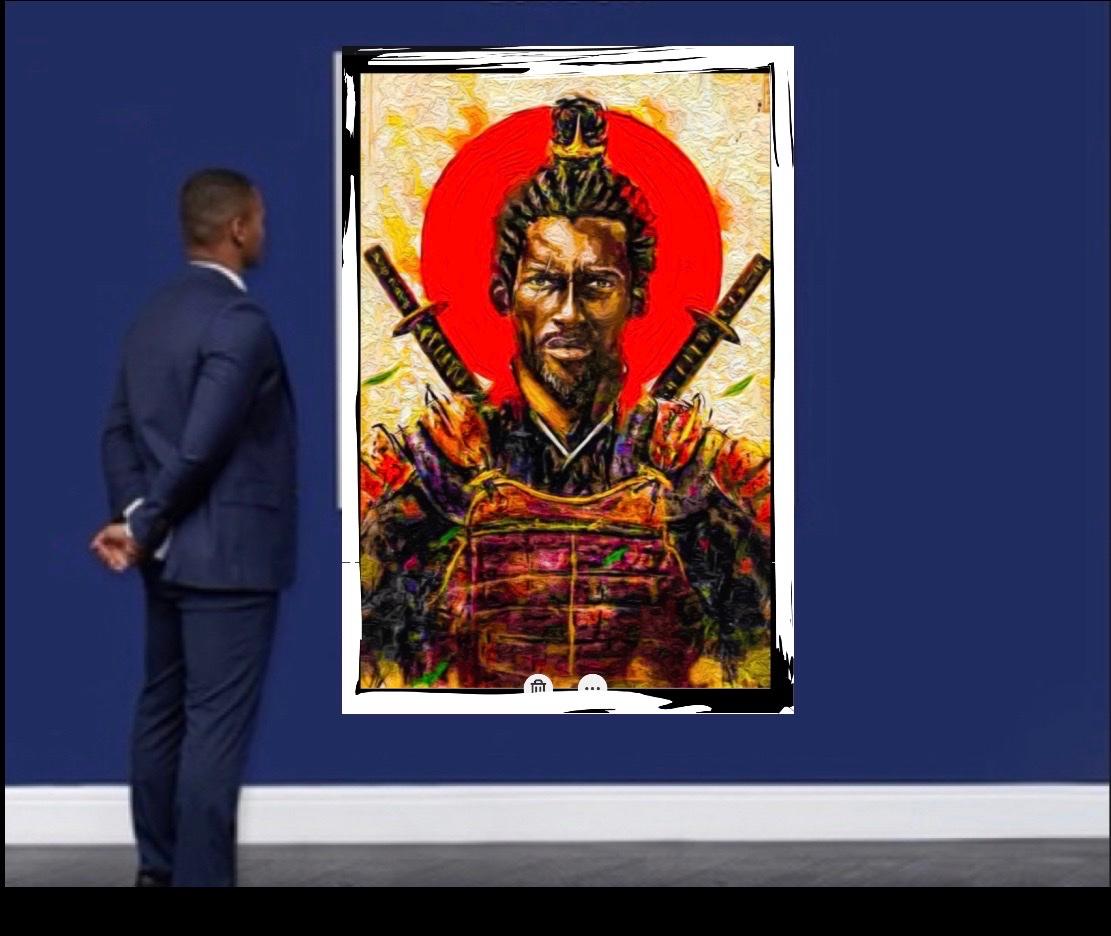 Yasuke first African Samurai canvas print in L8 Liverpool für £ 57,50 ...