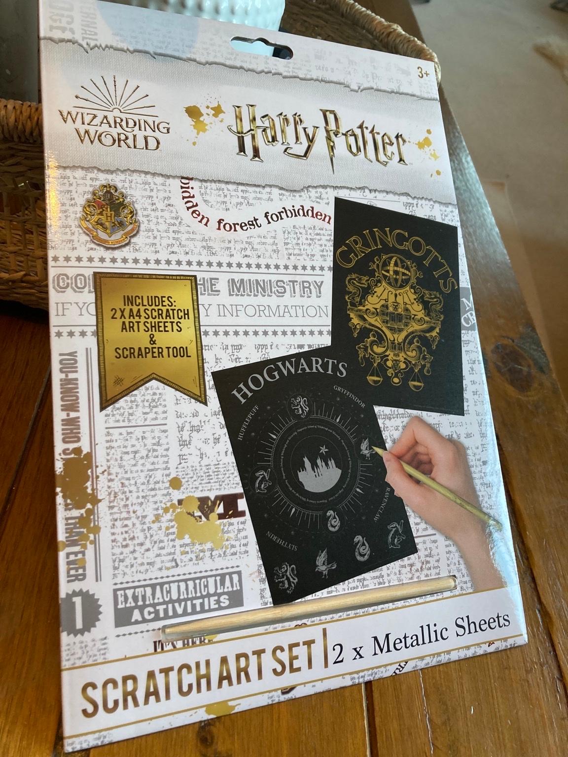 Harry Potter scratch art set in CF46 Nelson for £2.00 for sale | Shpock