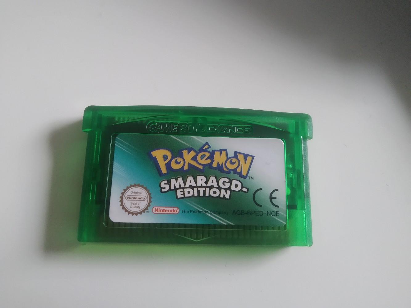 Smaragd Edition Pokemon Game Boy Advance GBA in 21481 Lauenburg für 22 ...