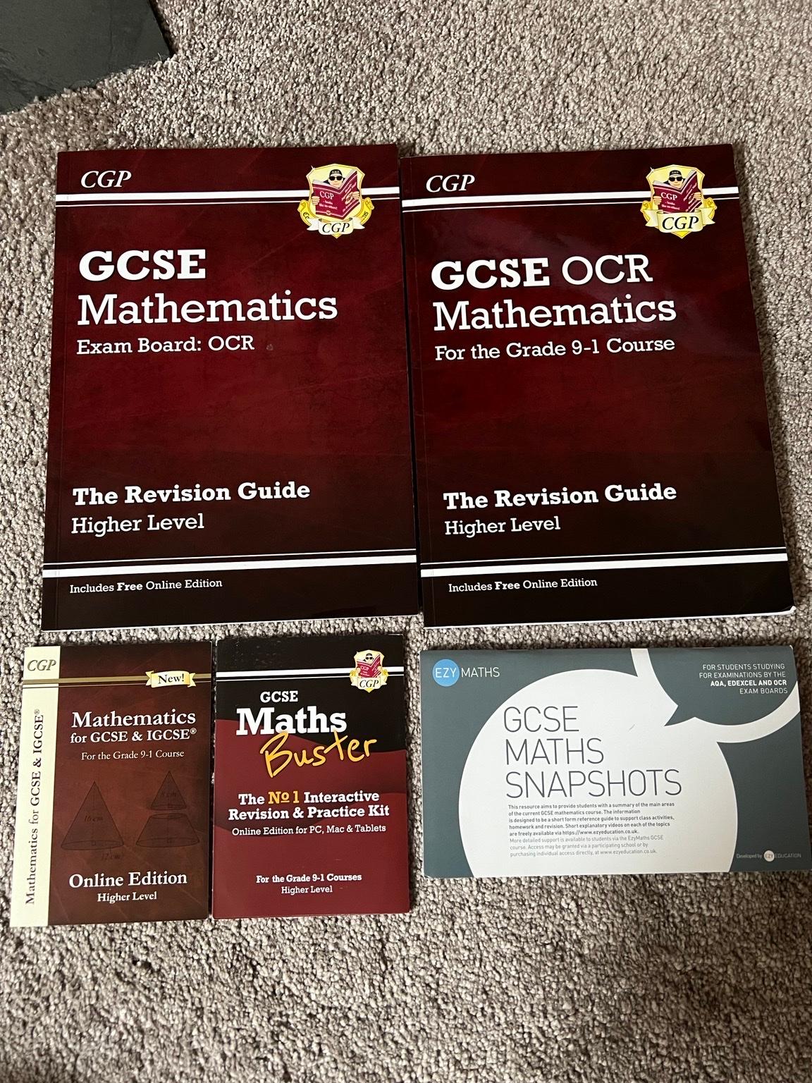 GSCE Mathematics OCR Revision guides in CV11 Nuneaton and Bedworth for ...