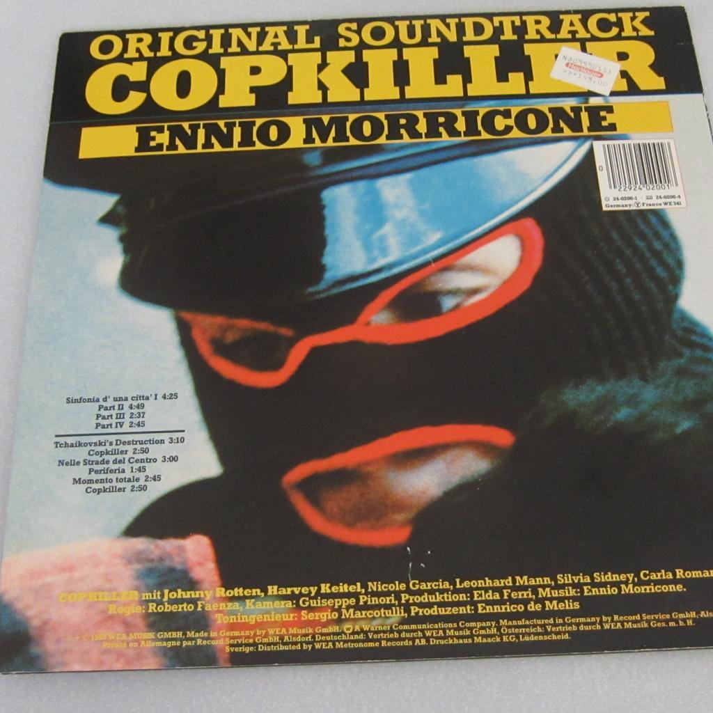 LP- Ennio Morricone - Copkiller - OST in 4600 Wels für € 22,00 zum Verkauf | Shpock AT