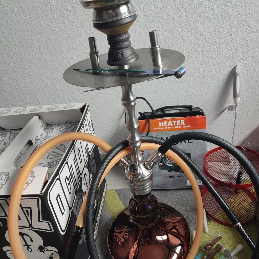 Octopus Shisha mit viel Zubehör in 73240 Wendlingen am Neckar für 99,00 ...