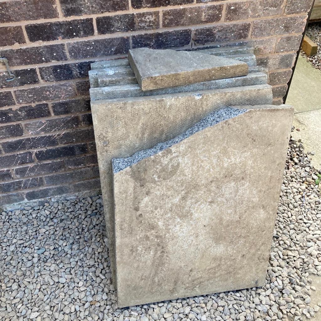 Free concrete slabs/ paving in BL6 Bolton for free for sale | Shpock