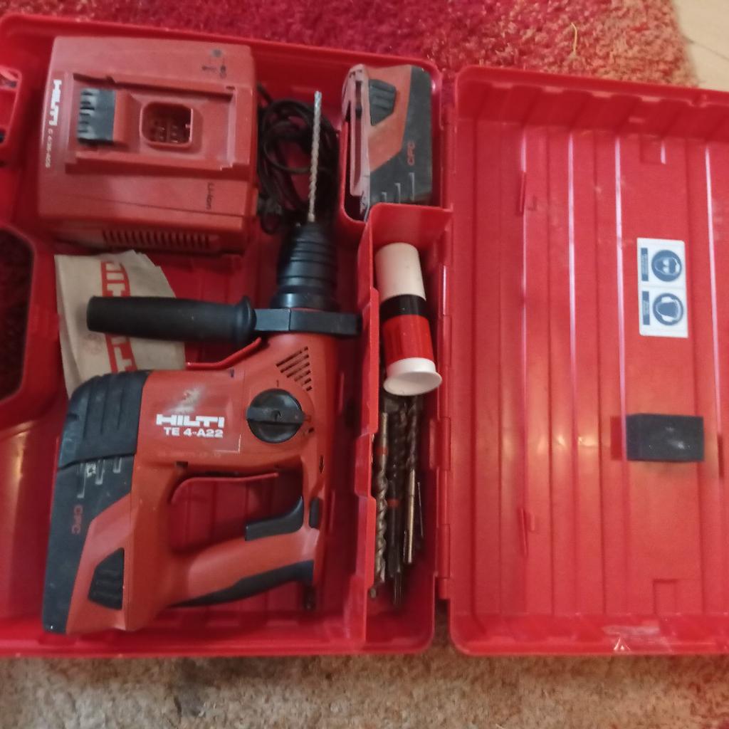 Hilti Akku Bohrmaschine TE4 - A 22 in 6060 Stadt Hall in Tirol für € 350,00 zum Verkauf | Shpock AT