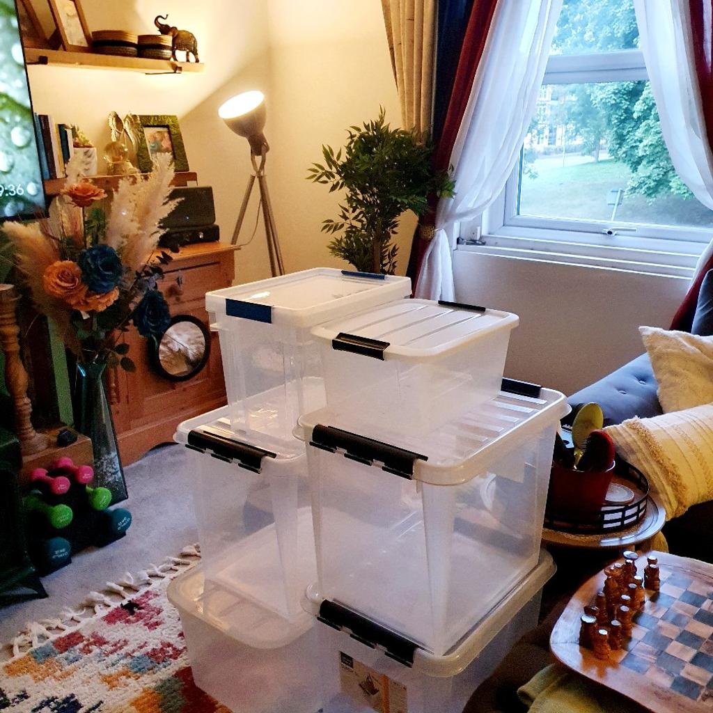 Large plastic Storage Boxes With Lids in DY10 District for £15.00 for ...