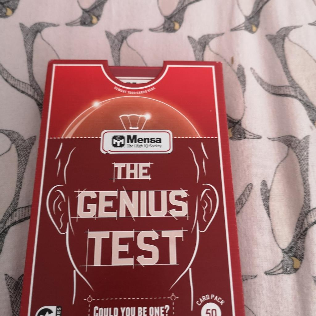 The Genius Test card game in B36 Birmingham für £ 1,00 zum Verkauf ...