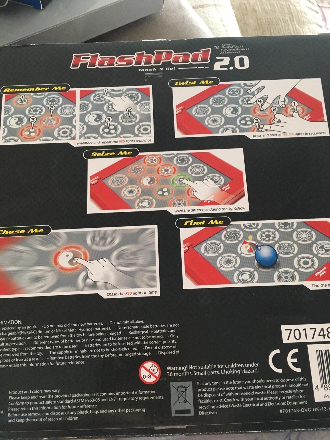 Flash Pad Game in CO15 Tendring for £30.00 for sale | Shpock