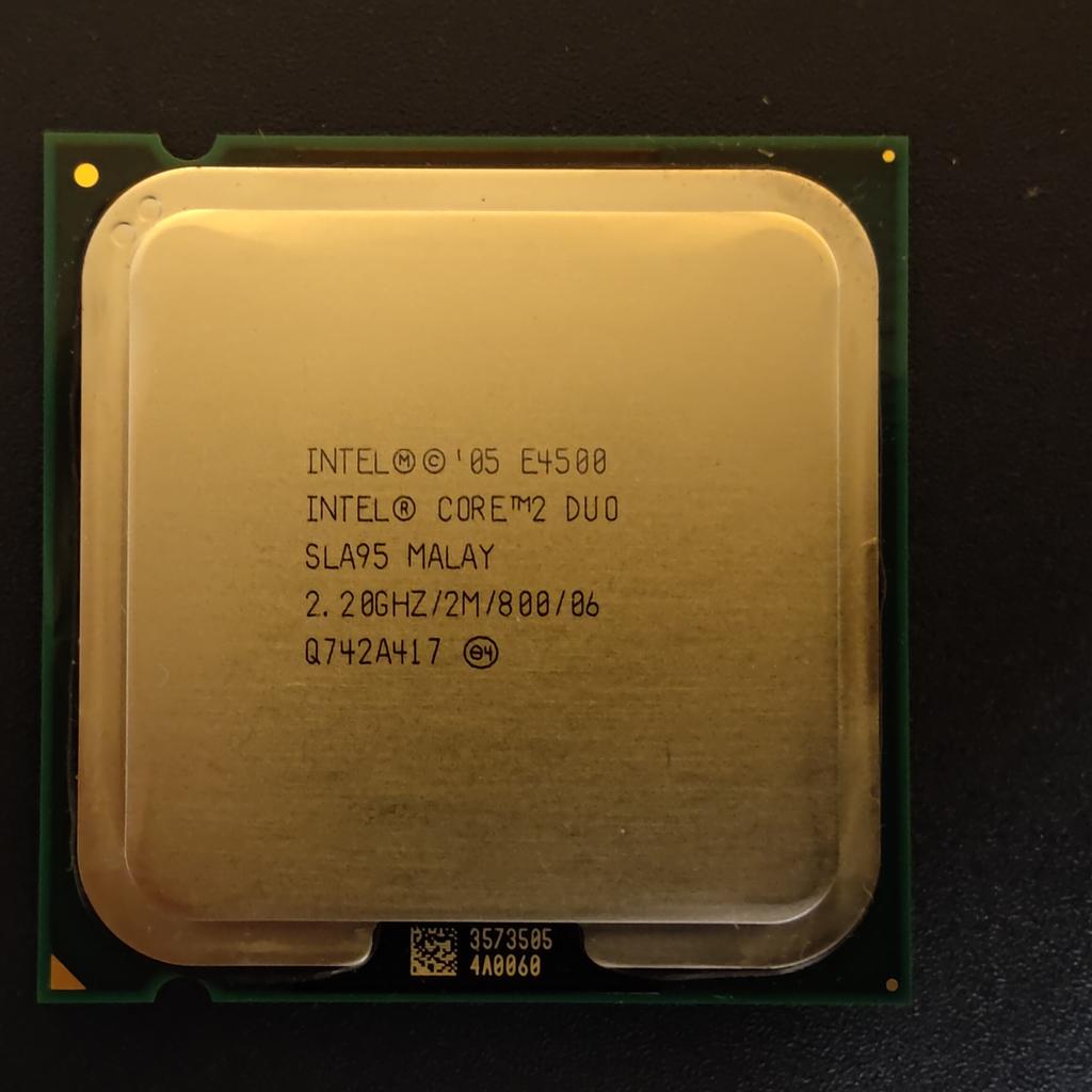 INTEL Prozessor/CPU Core 2 Duo E4500 2,20 GHz in 7121 Weiden am See für ...