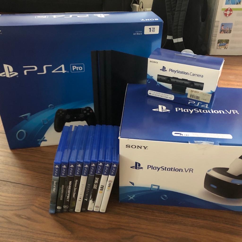 PS4 PRO + VR + CAM * Bundle in 06108 Halle (Saale) für 350,00 € zum ...