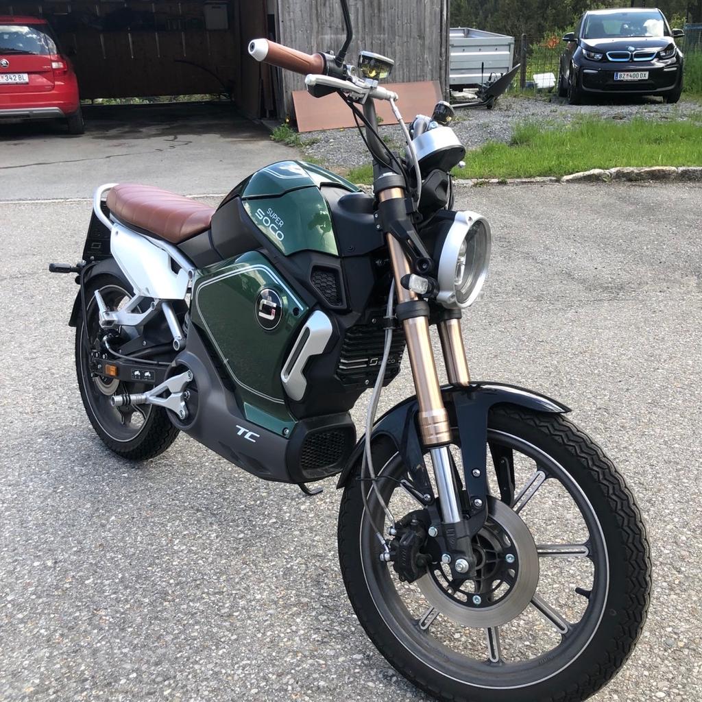 Super Soco TC - Elektro Moped 45 km/h in 6707 Gemeinde Bürserberg für 2 ...