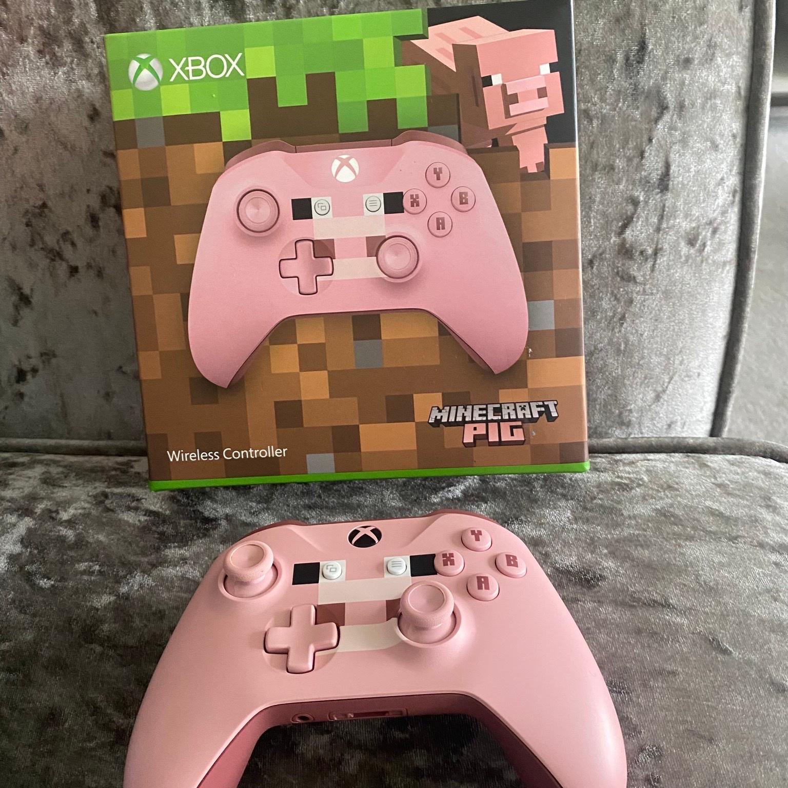 Xbox Minecraft pig wireless Controller in WN3 Wigan für 45,00 £ zum ...