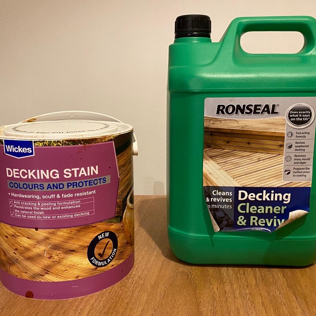 Wooden Decking Care Cleaner & Reviver & Stain in N6 Islington für £ 2 ...