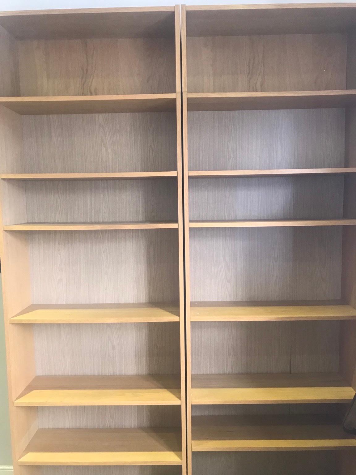 Billy Bookcase x 2 in Oak Veneer in SW19 Merton for £60.00 for sale ...