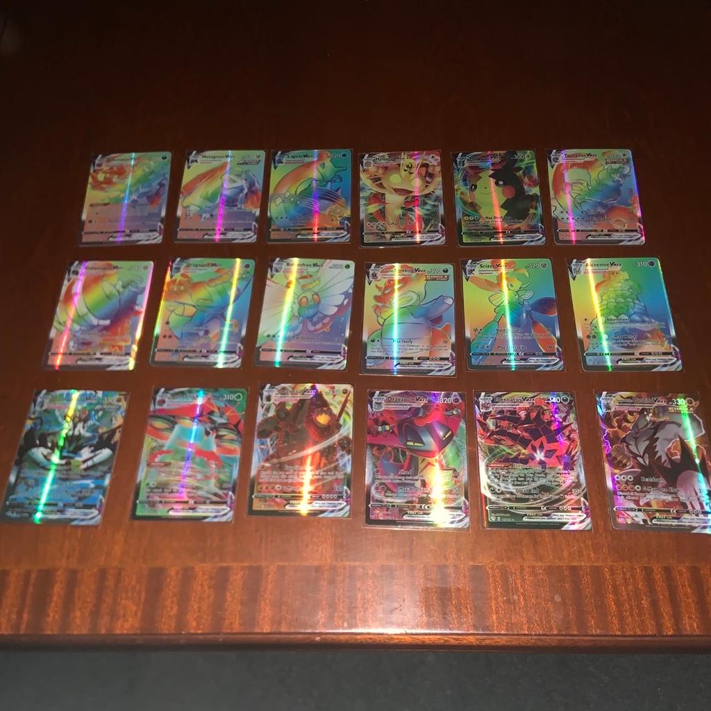 18 VMax Pokémon Cards (Collectable Card Only) in RH10 Crawley for £12. ...