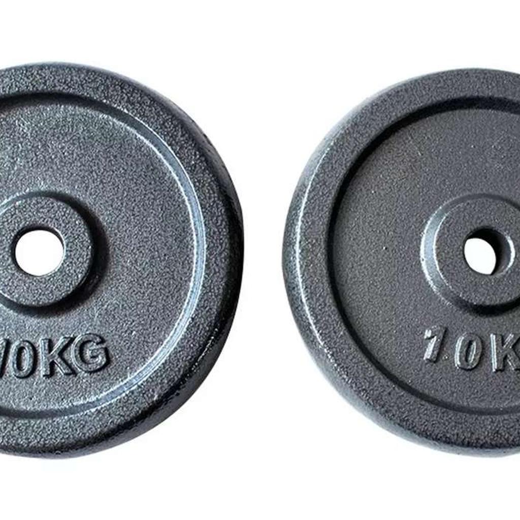 10KG x2 (pair) Cast Iron Weight Plates in Stratford-on-Avon for £35.00 ...