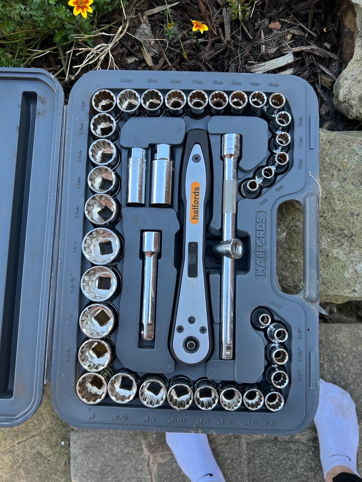 Halfords advanced half inch drive socket set in S12 Sheffield für £ 20 ...
