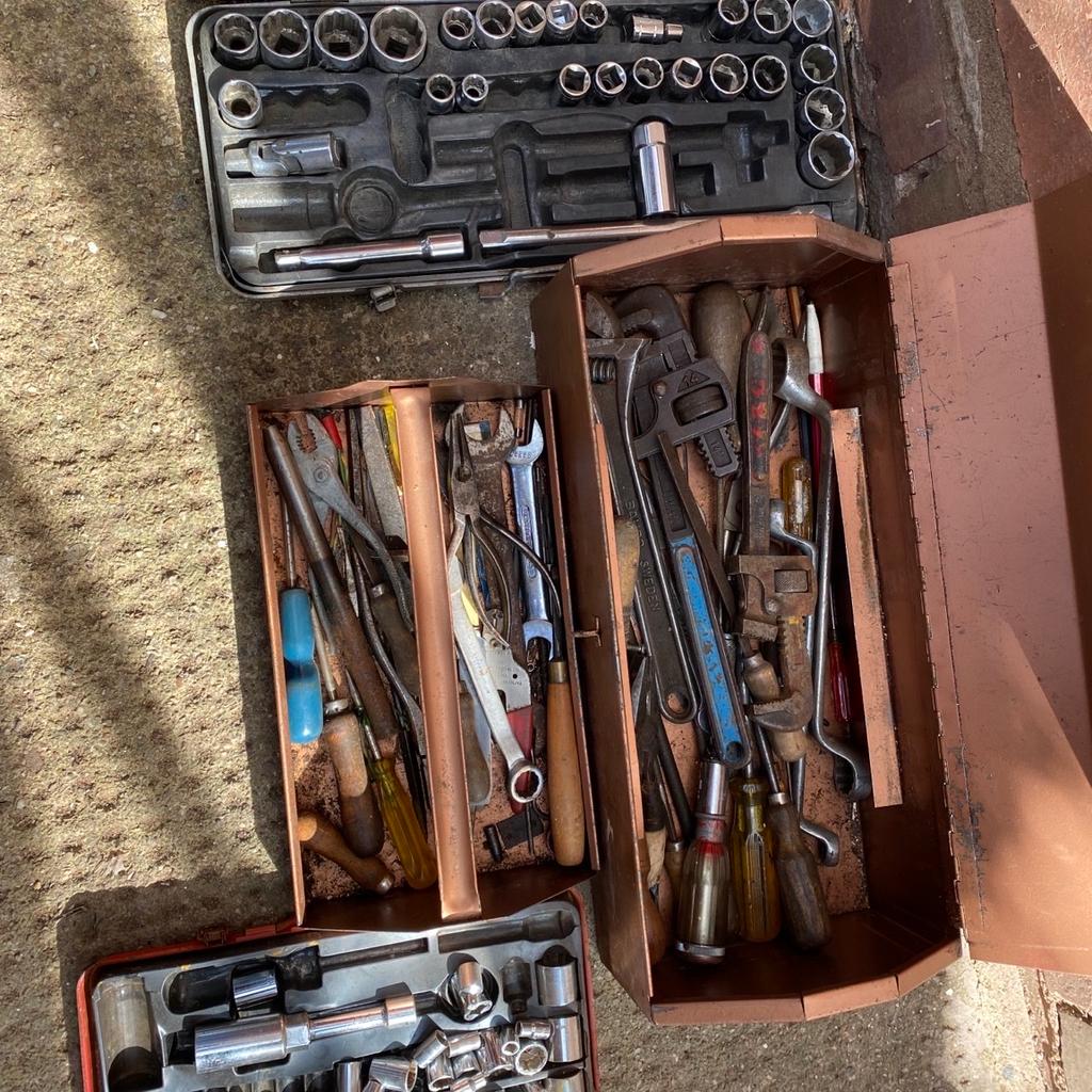 Various tools/ spanner’s/ sockets/ Large box in WR9 Wychavon for £4.00 ...