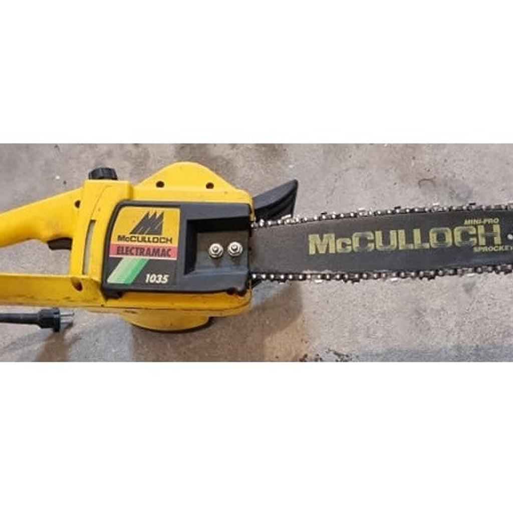 Elektro Kettensäge McCulloch Model 1035 in 67269 Grünstadt for €35.00 ...