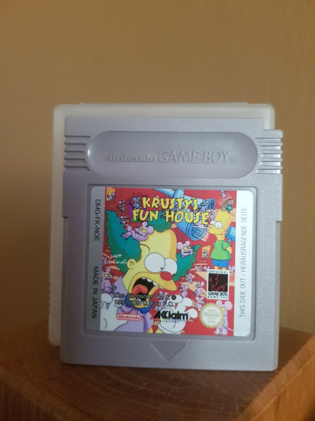 Krusty Fun House Simpsons Game boy game in B33 Birmingham for £6.00 for ...