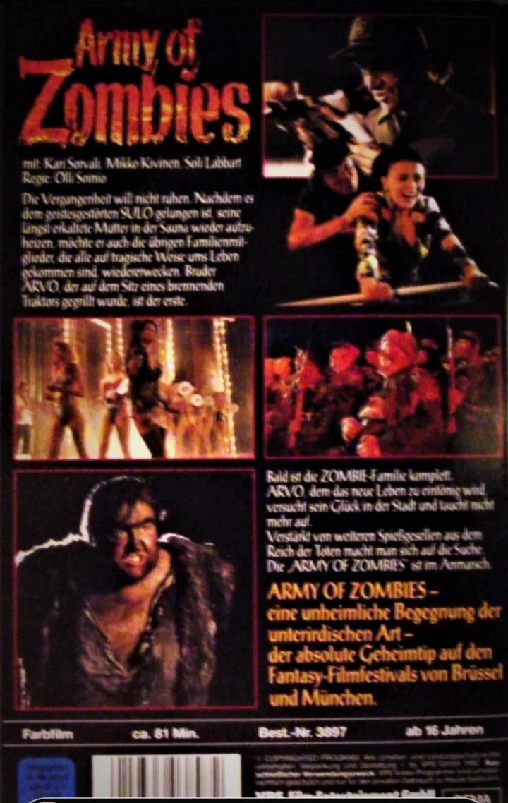 ERSTAUFLAGE/Arme of Zombies/VHS in 8355 Patzen für 13,00 € zum Verkauf ...
