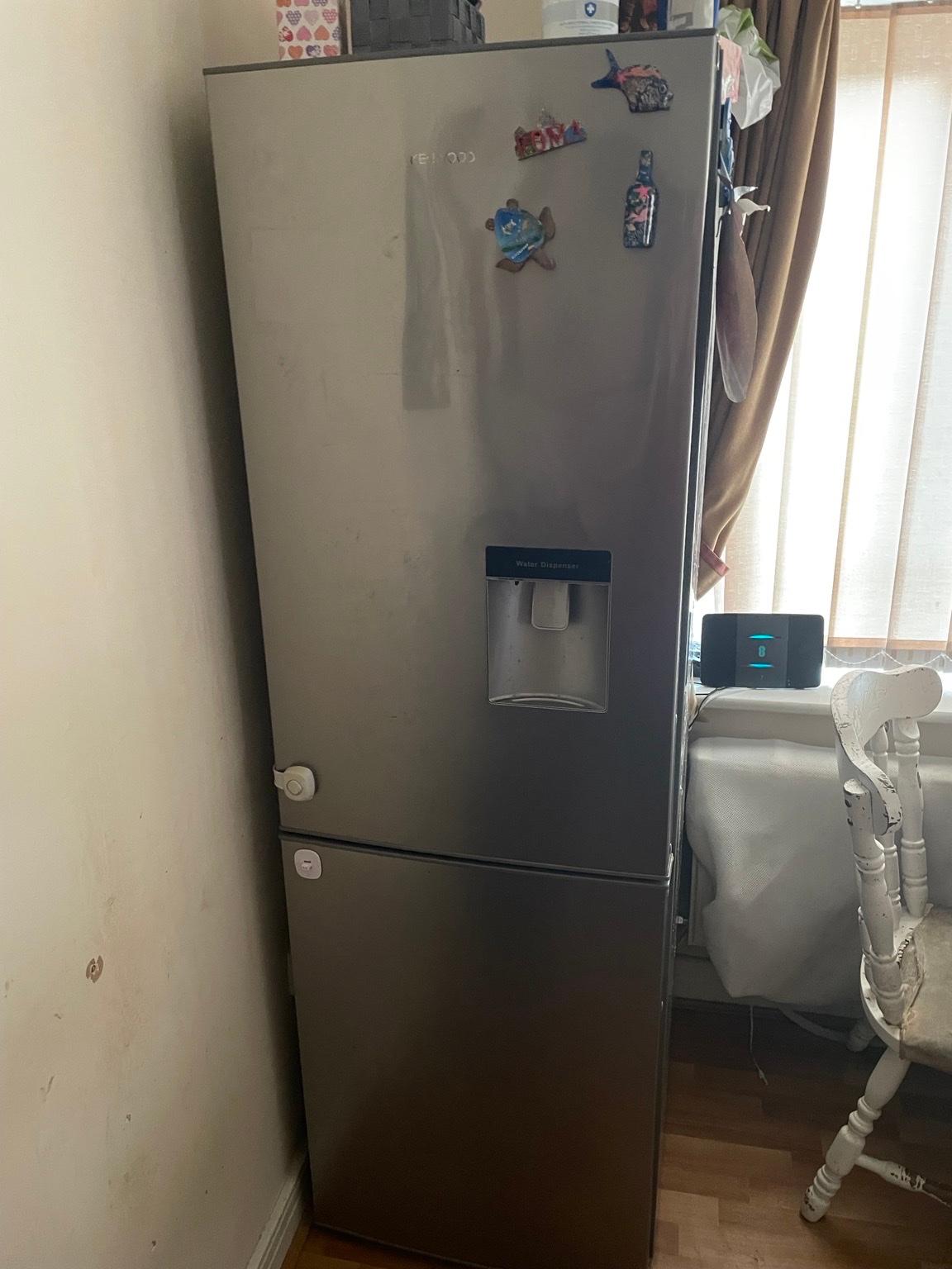 Kenwood fridge freezer with water dispenser in TF1 Wellington for £150. ...