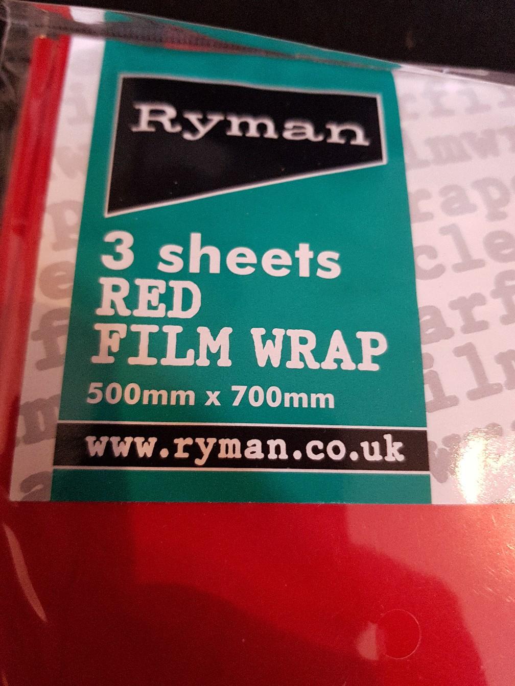 ryman film wraps in OL4 Oldham für £ 1,25 zum Verkauf | Shpock AT