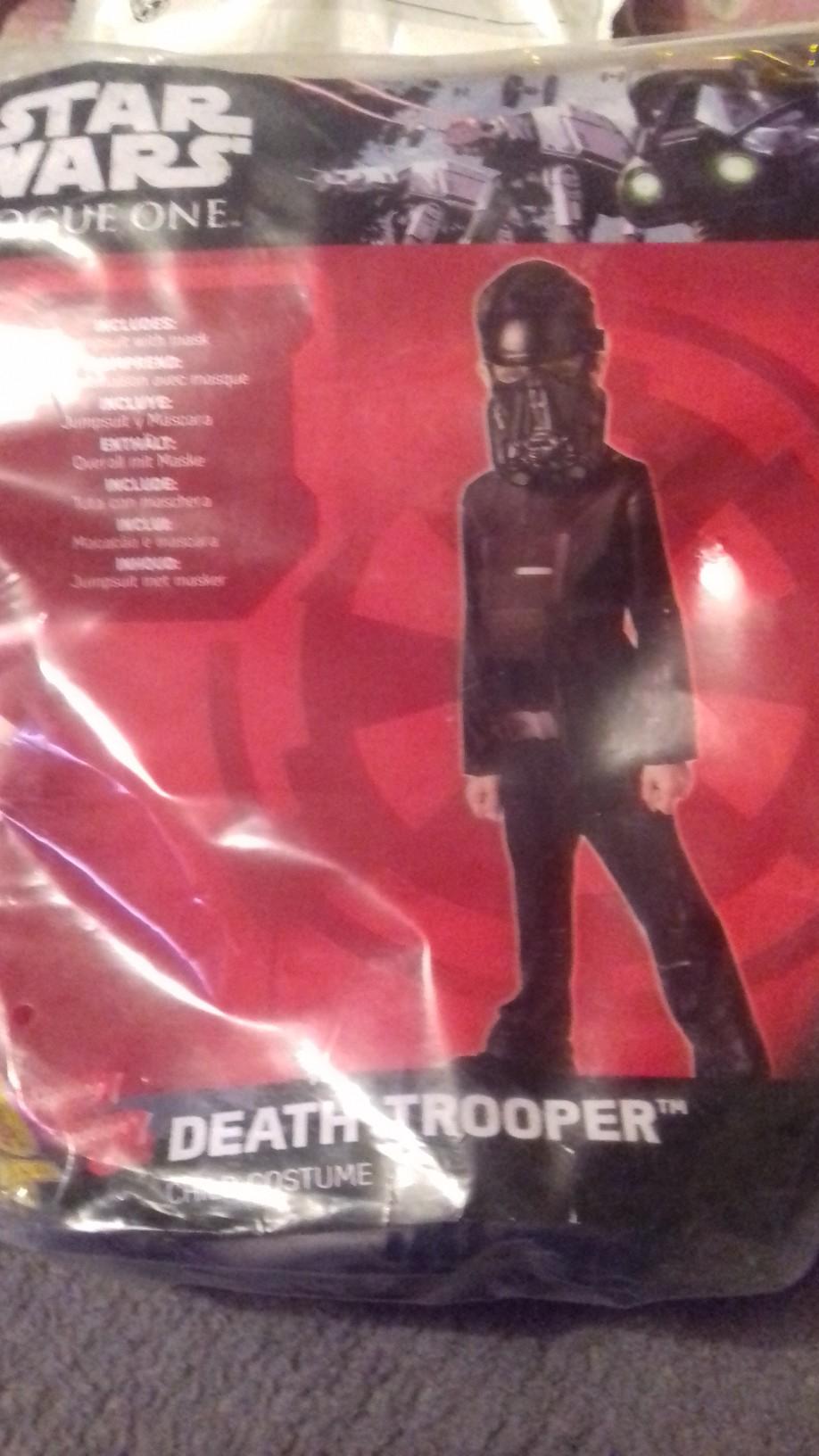 star wars death trooper costume age 7-8 new in B69 Sandwell für 5,00 ...