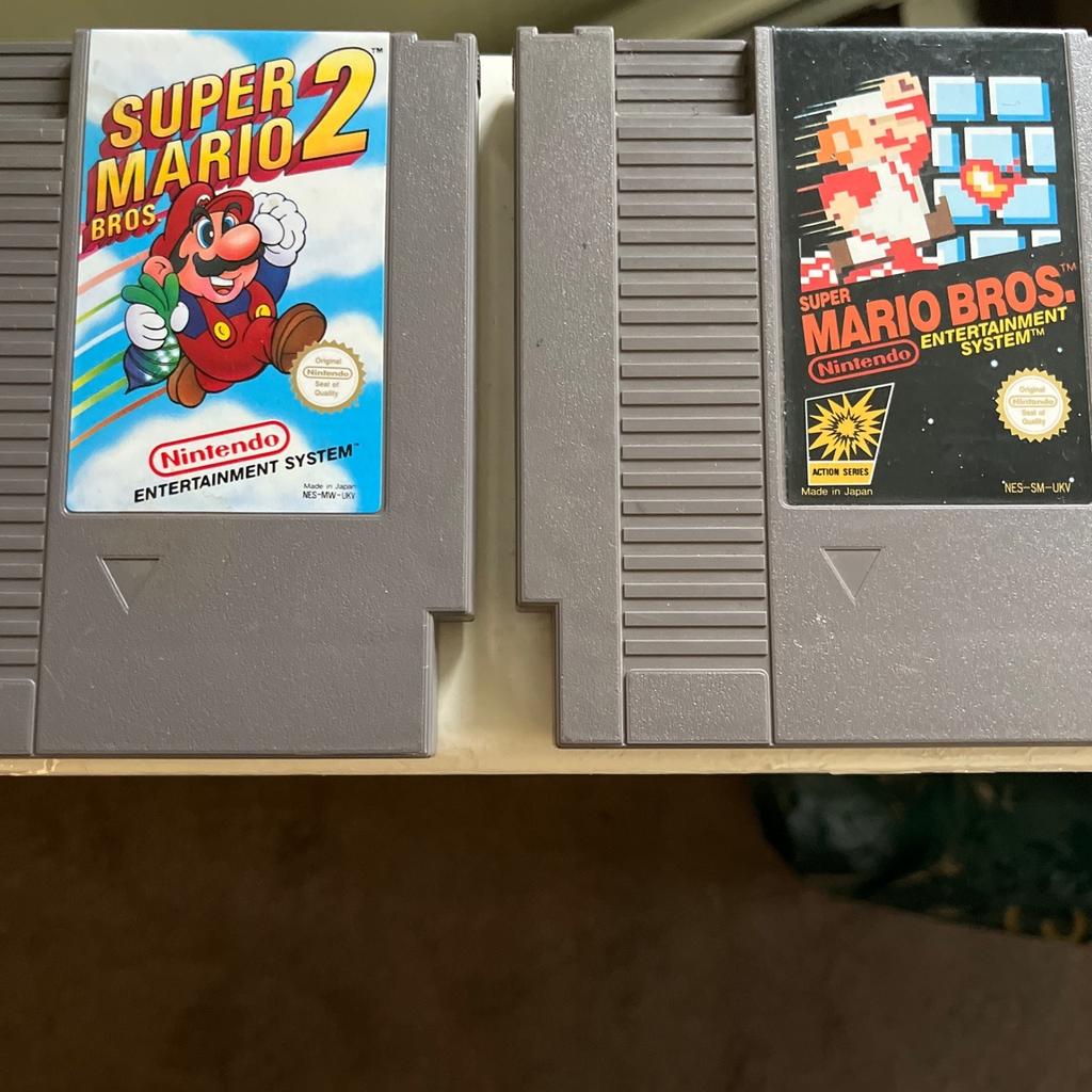 Super Mario bros and Super Mario bros 2 NES in Salford for £15.00 for ...