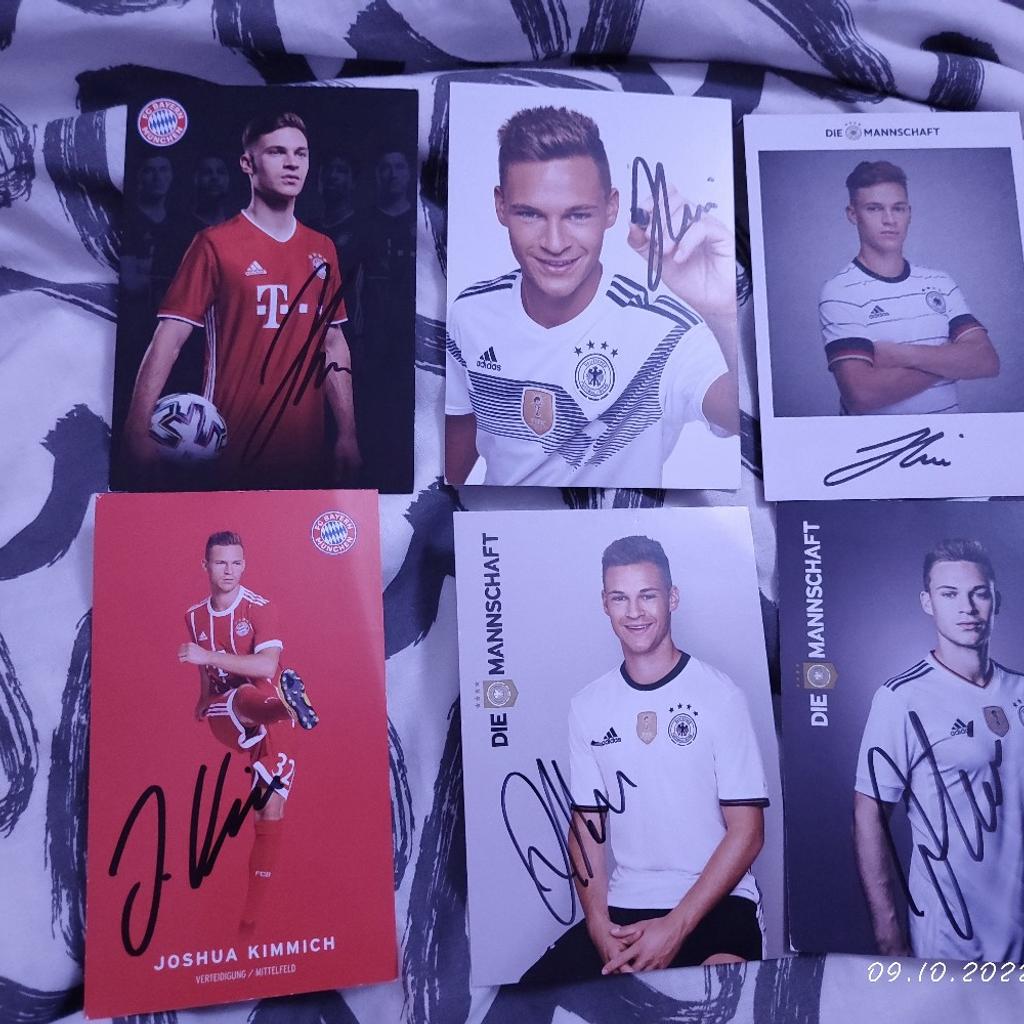 Joshua Kimmich Autogrammkarten in 19258 Boizenburg/Elbe für 30,00 € zum ...