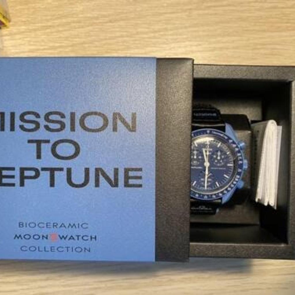 Omega X Swatch Speedmaster Moonswatch Neptune in 10115 Berlin für 920 ...