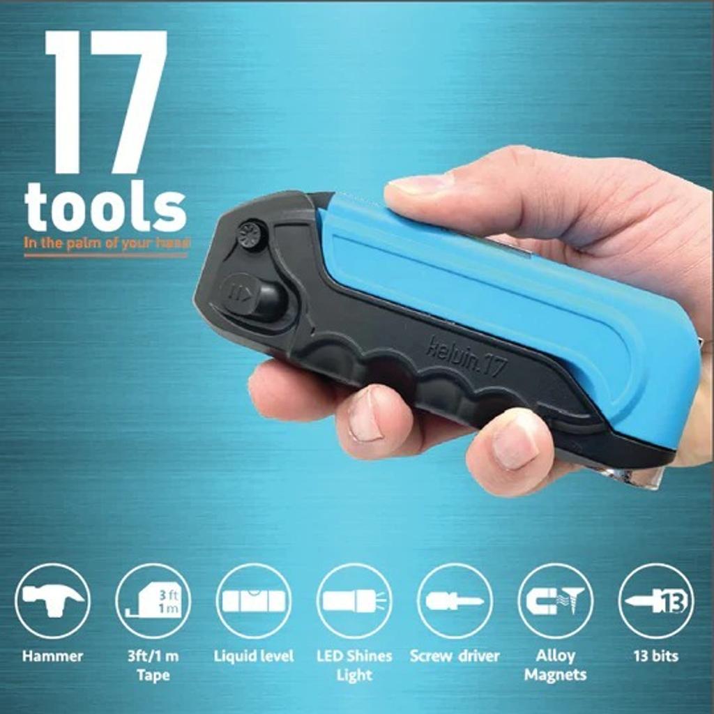 KELVIN!! .. 17 IN 1 .. HAND HELD MULTI TOOL!! in WA9 Helens for £20.00 ...