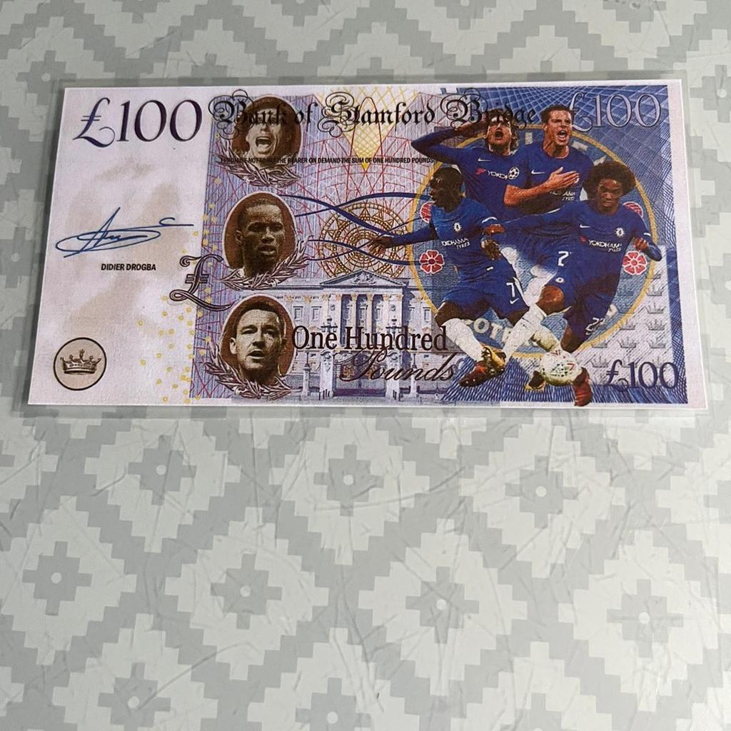 Chelsea fc copy note in Peterborough für £ 5,00 zum Verkauf | Shpock AT