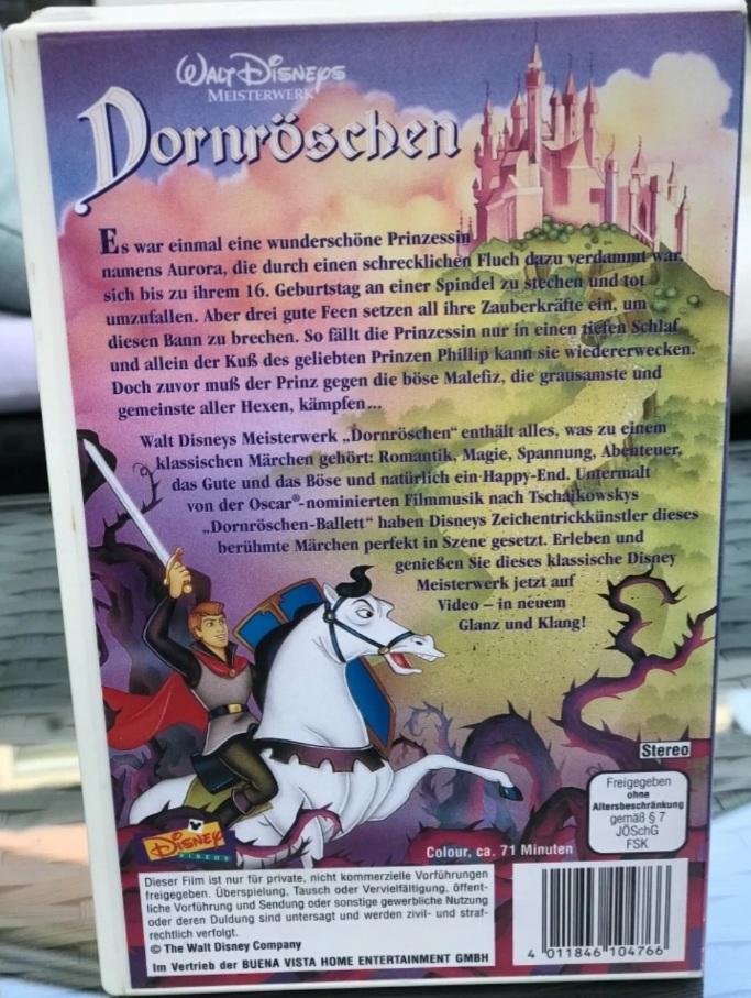 NEUw/WALT DISNEY Dornröschen/VHS/Mit HOLOGRAM in 8355 Patzen für 16,00 € zum Verkauf | Shpock DE