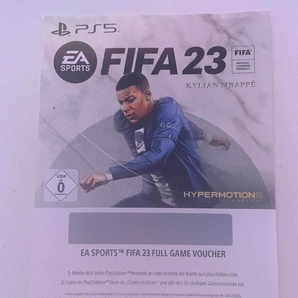 Fifa 23 Digital Code Ps5 in 31073 Delligsen für 30,00 € zum Verkauf ...